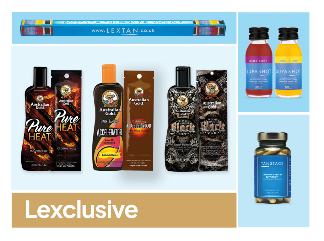 Products & Blocks - Lextan - Wales largest chain of tanning salons.